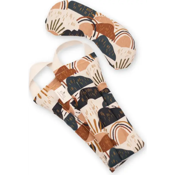 SLOW NORTH Eye Mask + Neck Wrap Bundlerainbow Hill