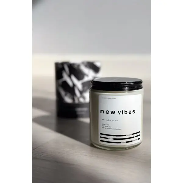 POSTMODERNFORM New Vibes / Sea Salt + Orchid Candle