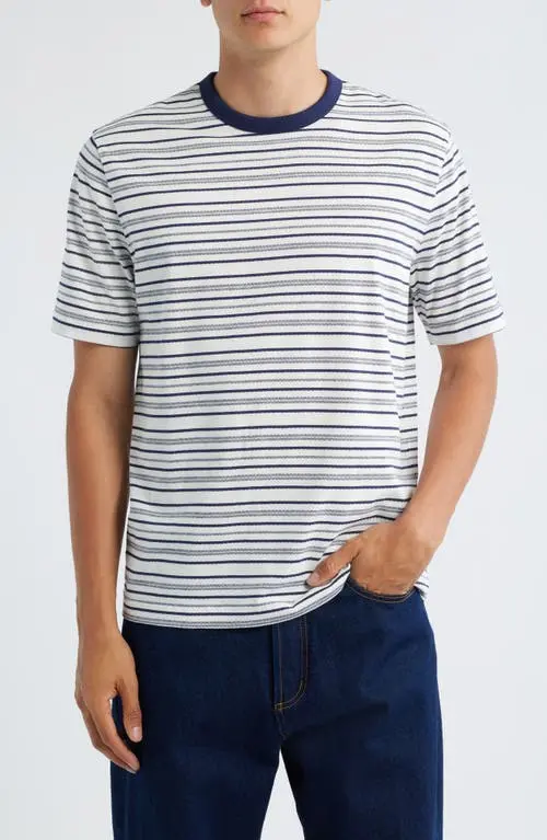 Paul Smith Stripe Casual Fit T-shirt - Off White
