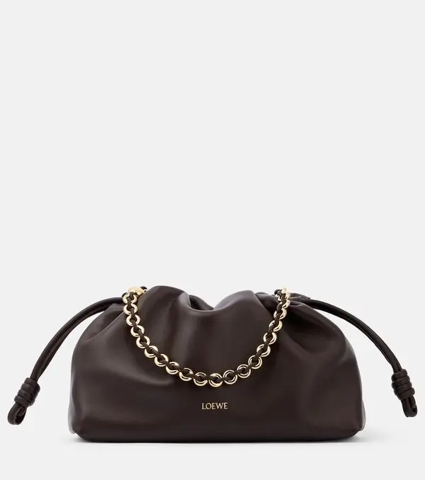 Loewe Flamenco Small Leather Tote Bag