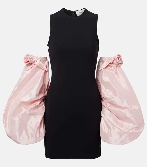 Coperni Floral-appliqué Minidress