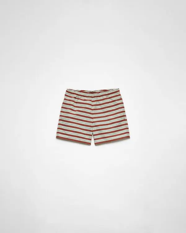 Prada Technical Fabric Swim Trunks