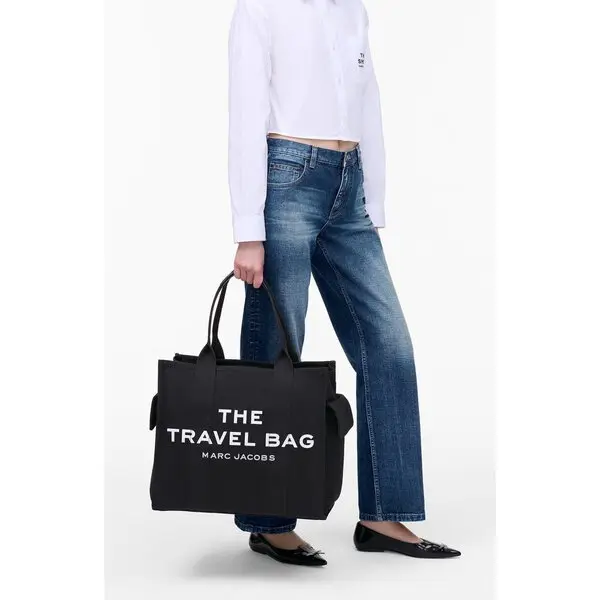 Marc Jacobs The Canvas Travel Tote Bag - Black