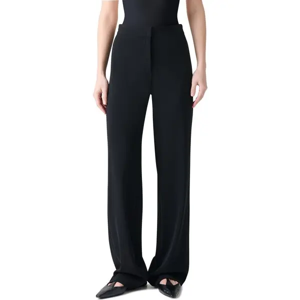Akris Marla Crepe Flare Pants