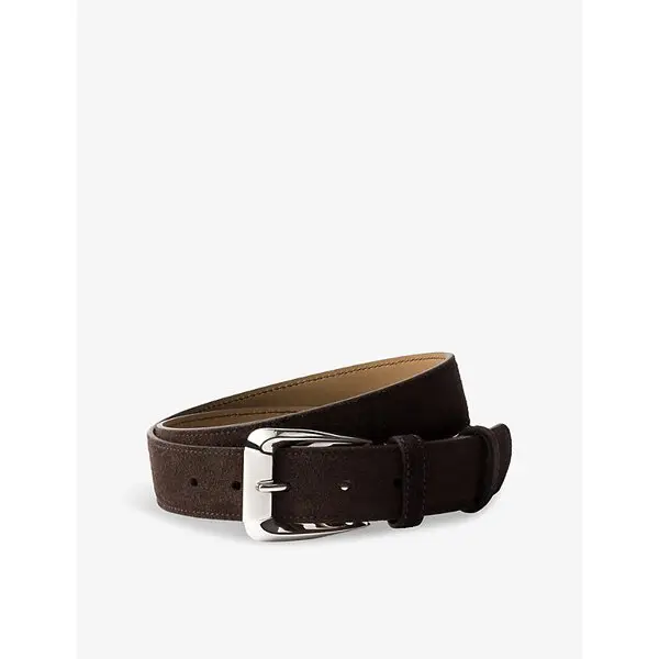 Prada Brushed Suede Belt