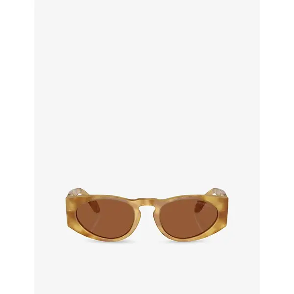 Giorgio Armani Rectangle-frame Sunglasses