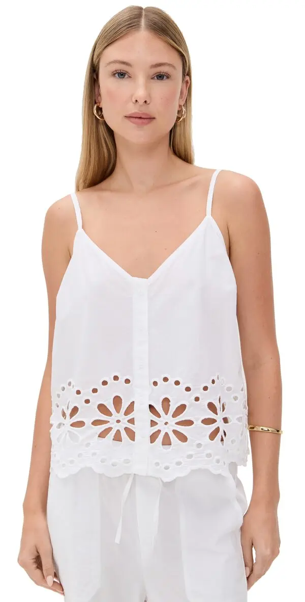 Splendid Emma Eyelet Tank