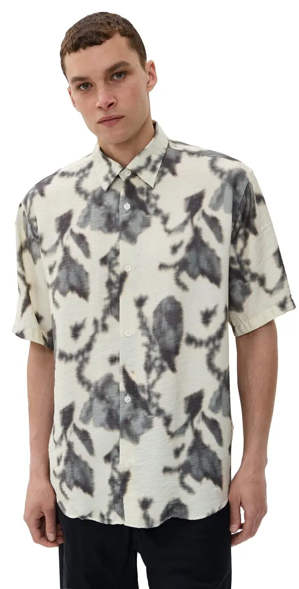 Nn07 Freddy Abstract Shirt