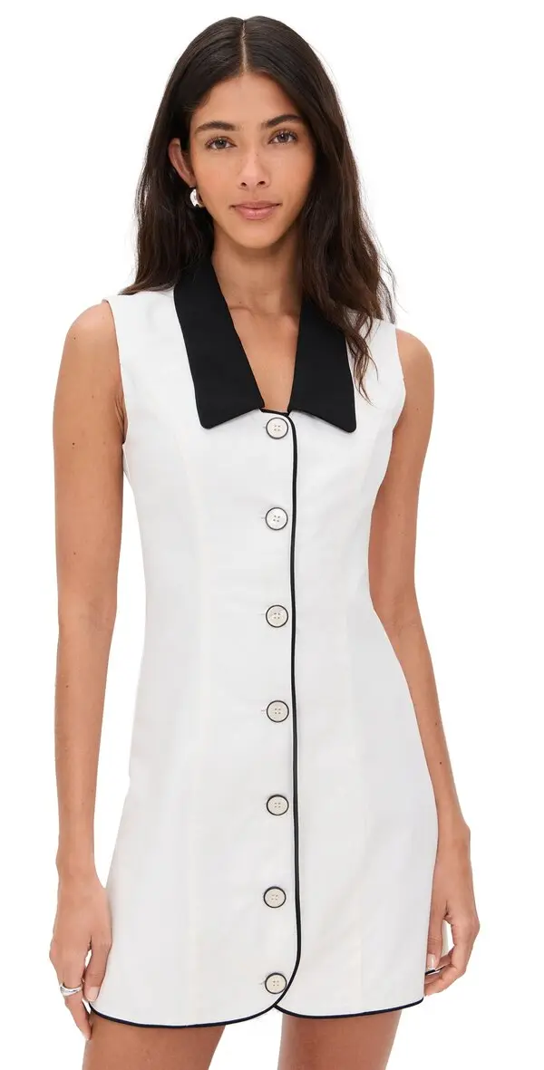 O.P.T Joan Contrast Trimmed Dress