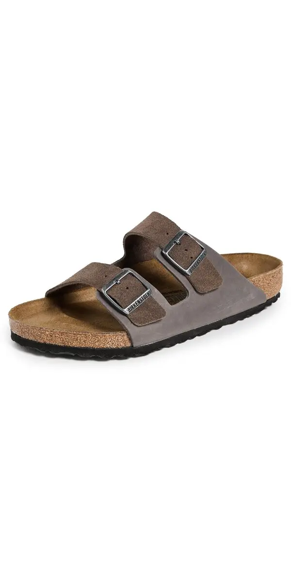 BIRKENSTOCK Arizona Sandals - Concrete Grey
