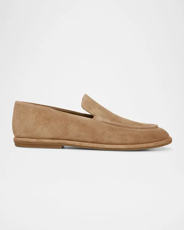 Vince Hann Suede Slip-on Loafers - Newcamel