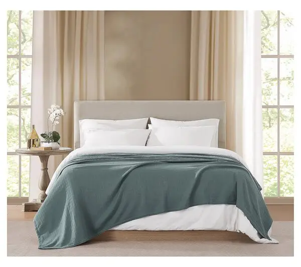 BORGHESE Roma Luxe Cotton Full/queen Blanket - One-color
