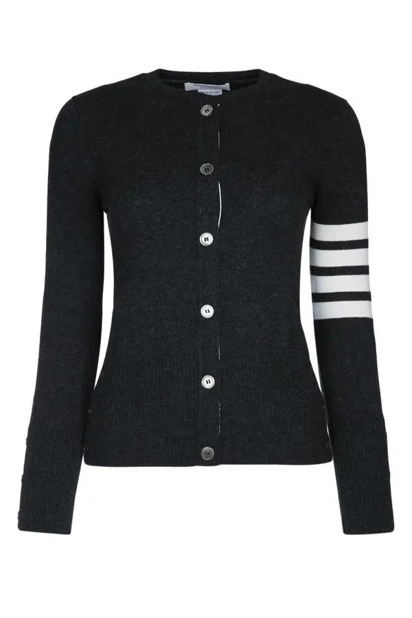 Thom Browne Classic Cardigan With 4-bar Stripe