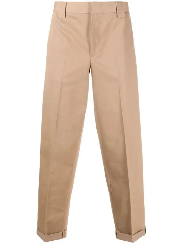 Golden Goose Stretch Cotton Trousers - Beige