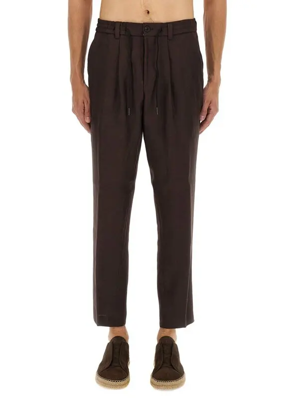 Hugo Boss L-peetl-pl-rds-243 Trousers - Brown