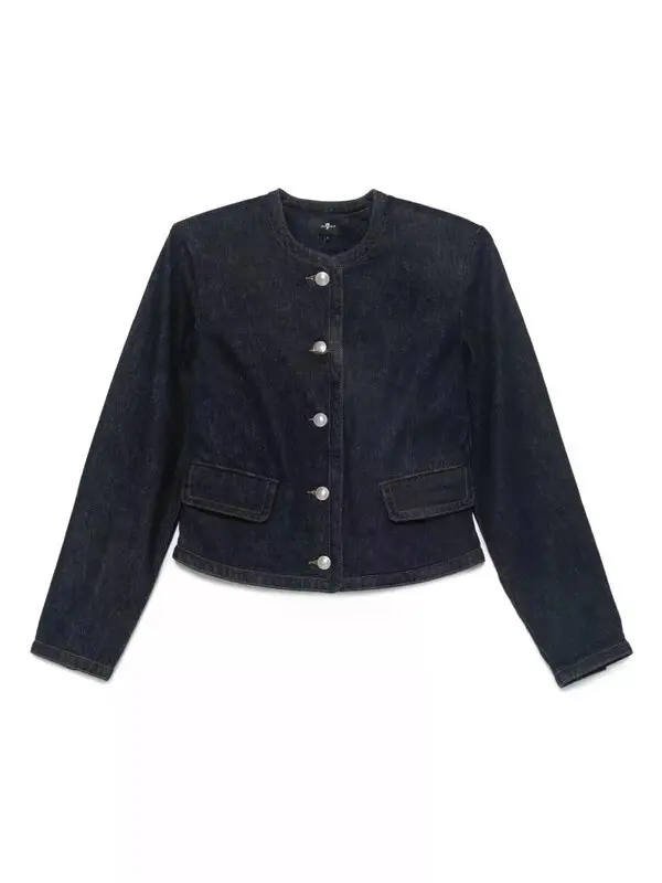 7 For All Mankind Denim Trucker Jacket