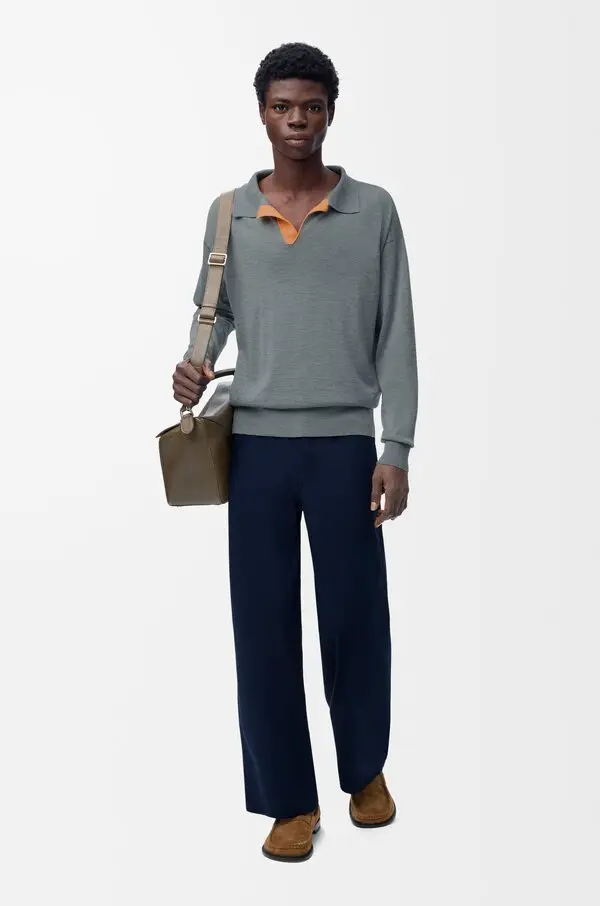 Loewe Polo Sweater In Wool