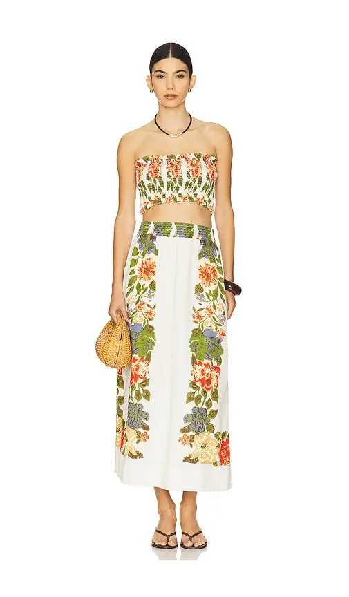 CLEOBELLA Ruby Top And Midi Skirt Set
