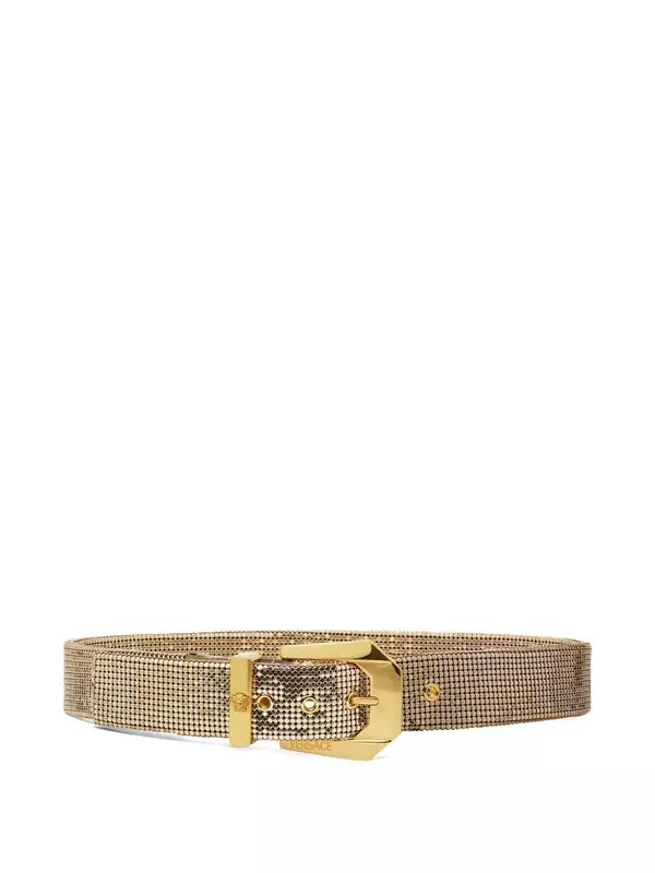 Versace Metallic Chainmail Belt