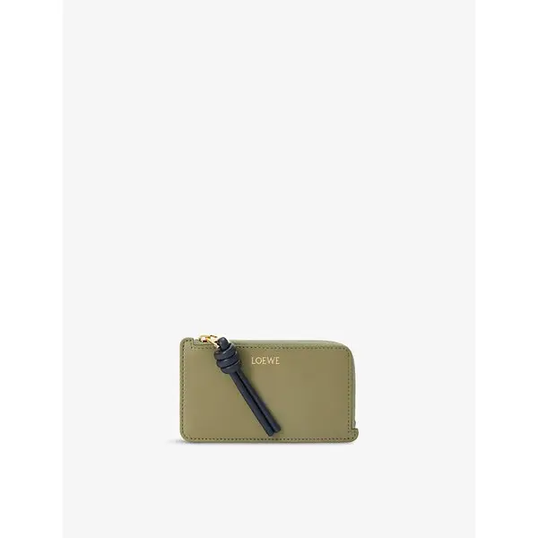 Loewe Knot Compact Leather Wallet