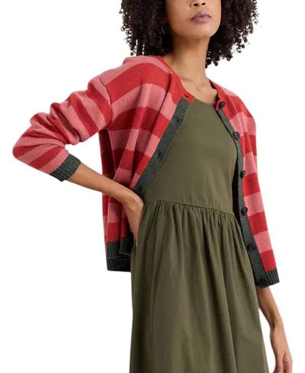 SEASALT CORNWALL Pinwell Striped Cardigan