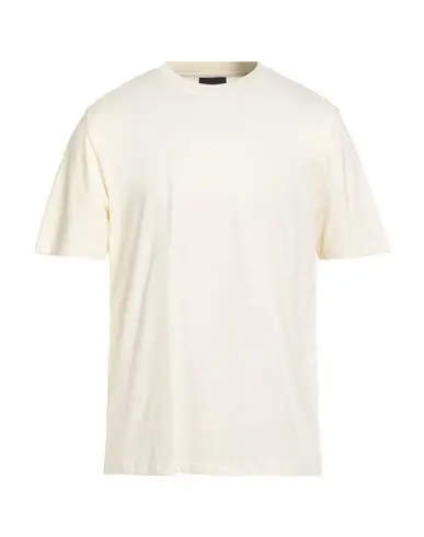DISCLAIMER T-shirt Ivory Size Cotton - White