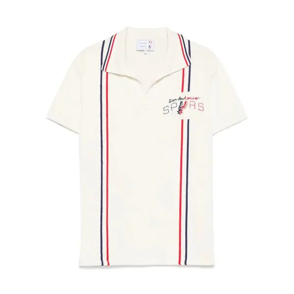 MAISON LABICHE X NBA Logo-print Polo Sweater
