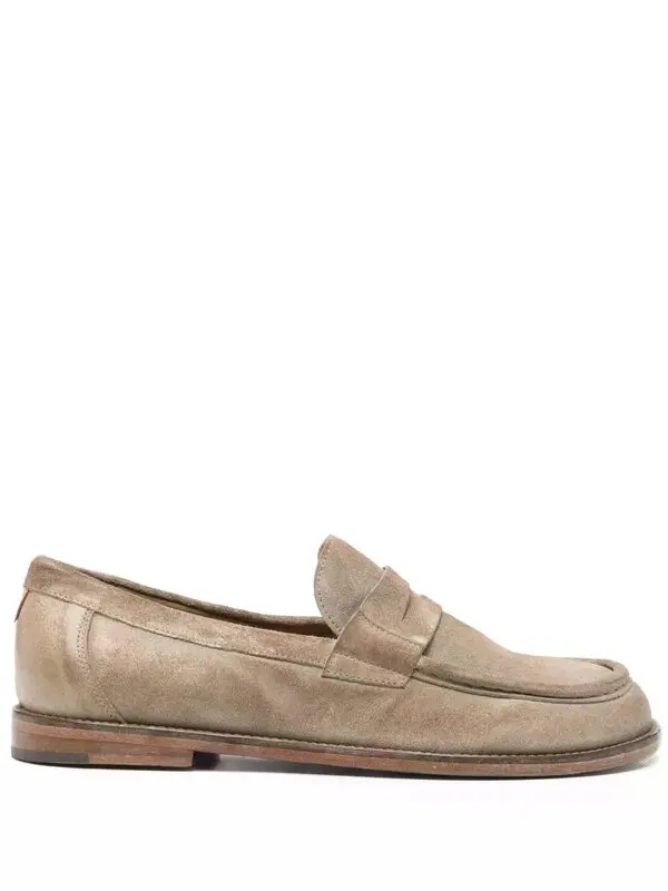 Moma Suede Loafers - Neutrals