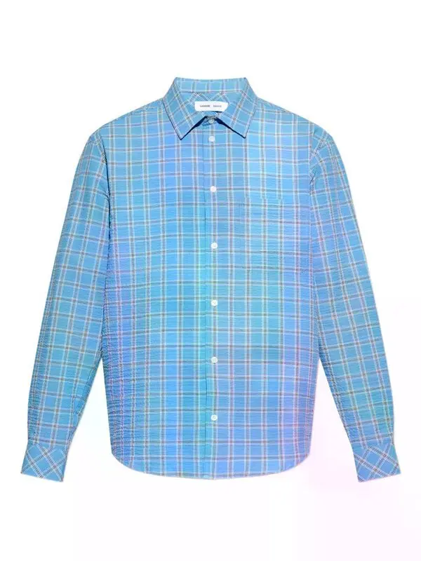 SAMSOE SAMSOE Sadamon Shirt - Blue