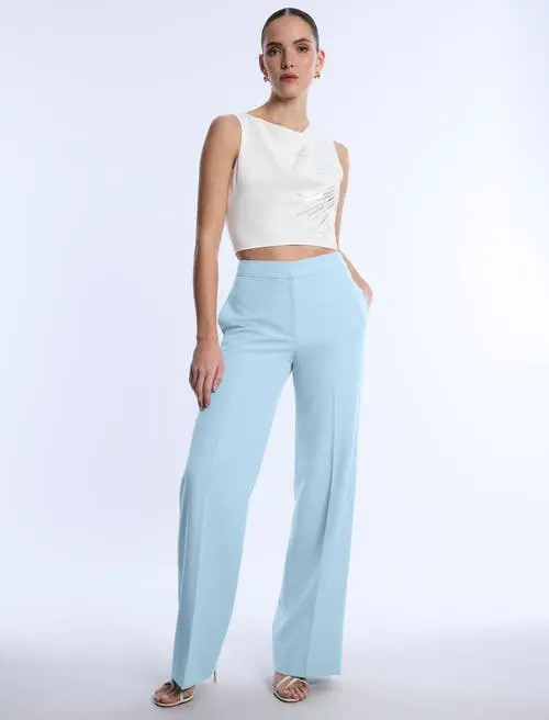 Bcbgmaxazria Tailored Wide-leg Pants