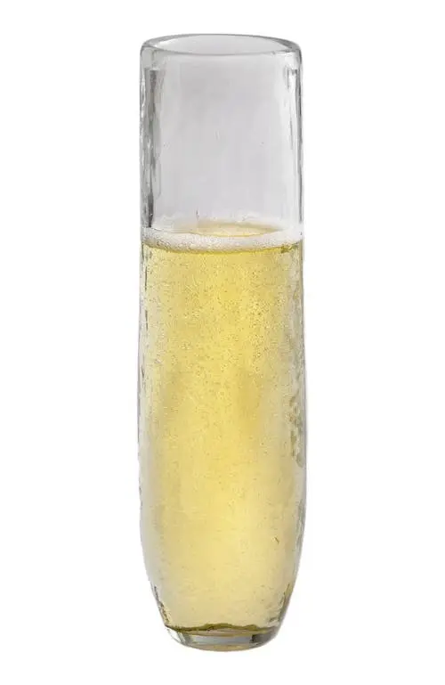 THE COLLECTIVE HOME Pebbled Stemless Flutesset Of 4