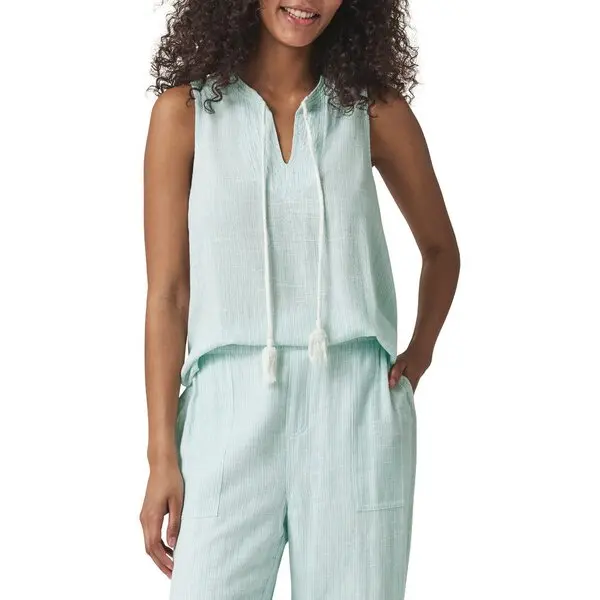Splendid Layla Tank - Mint Stripe