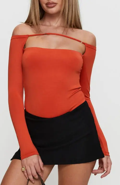 Princess Polly Off The Shoulder Bodysuit