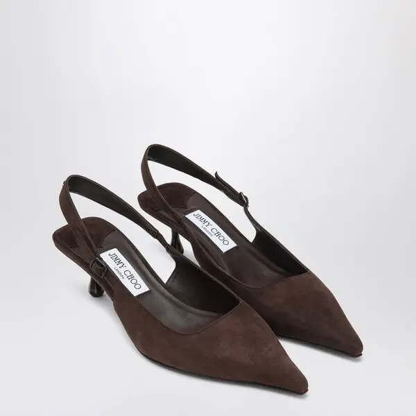 JIMMY CHOO Amel 50 Pumps - Beige