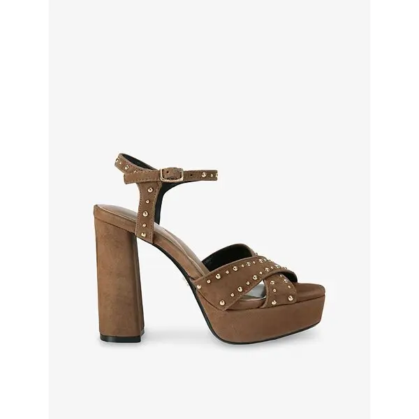 Carvela Cinzia Platform Heeled Sandals - Brown
