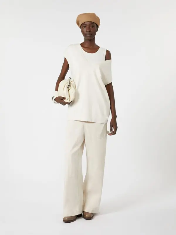 Max Mara Viscose Yarn Gilet