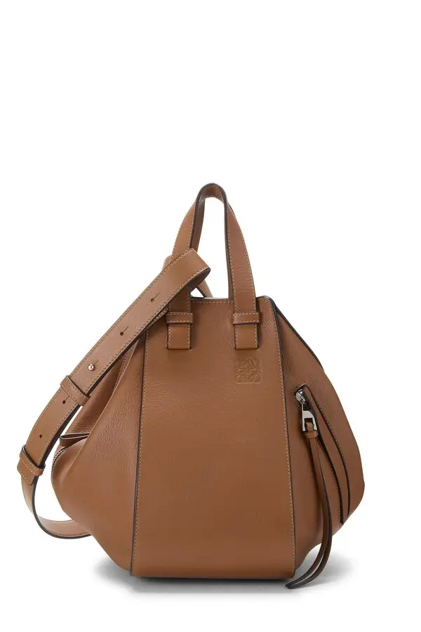 Loewe Calfskin Hammock Bag - Brown