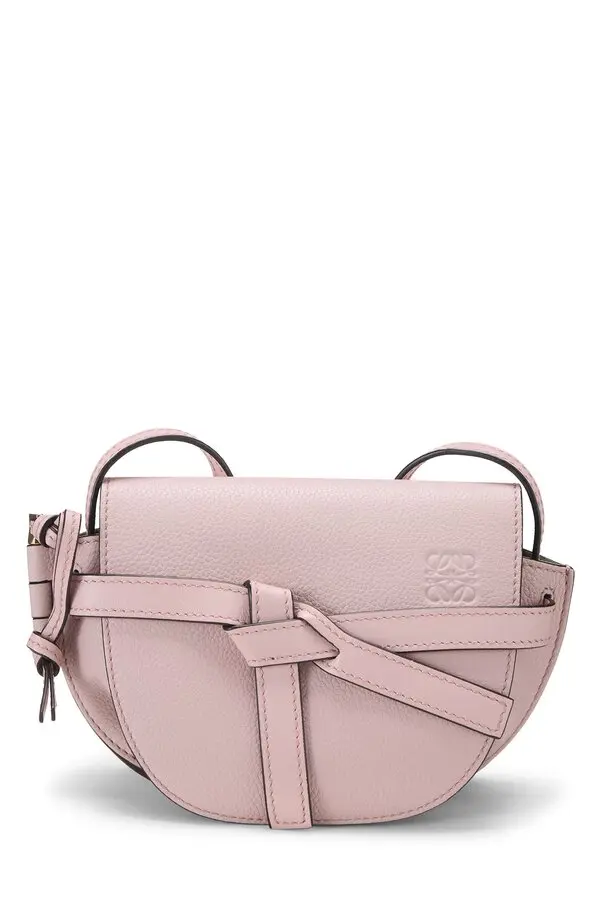 Loewe Calfskin Gate Mini Bag - Pink