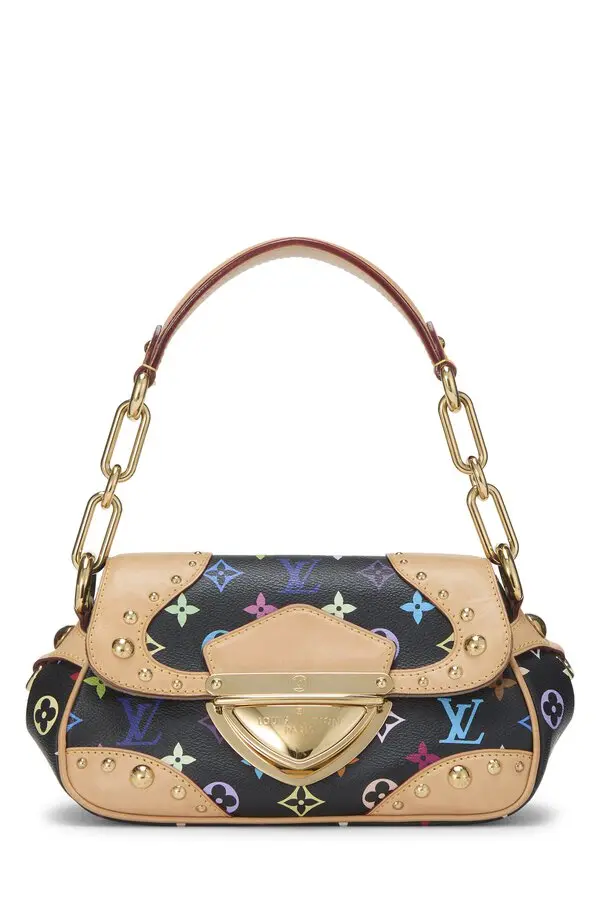 LOUIS VUITTON Takashi Murakami Monogram Multicolore Marilyn - Black