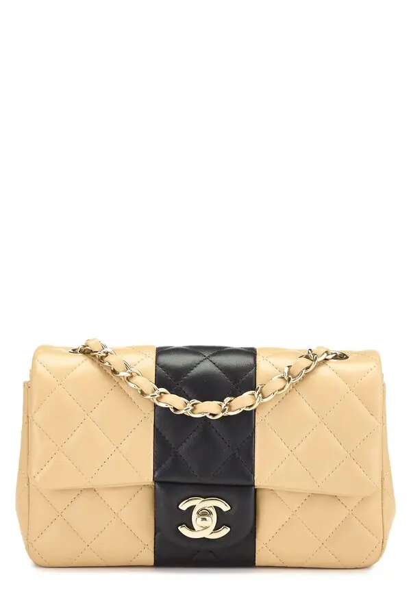 Chanel Quilted Lambskin Rectangular Flap Mini - Multi