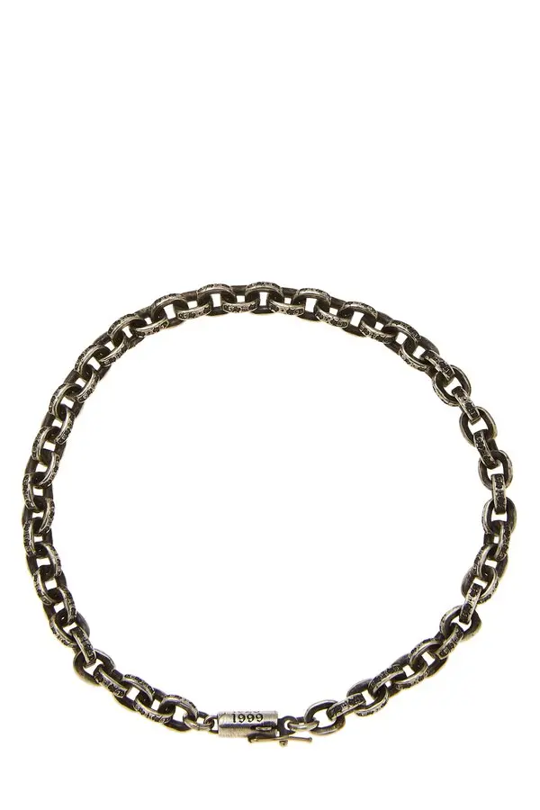 Chrome Hearts Sterling Paper Link Chain Bracelet
