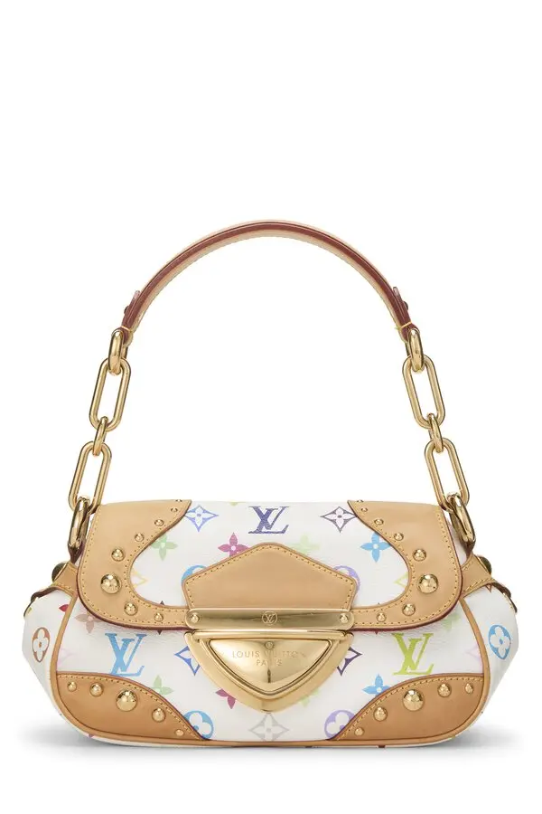 LOUIS VUITTON Takashi Murakami Monogram Multicolore Marilyn - White