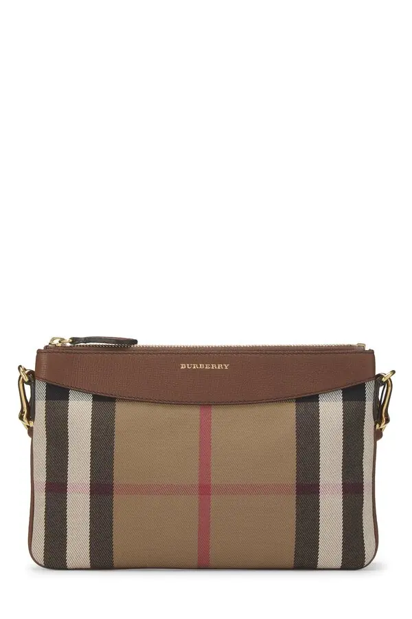 Burberry House Check Peyton Convertible Clutch - Multi