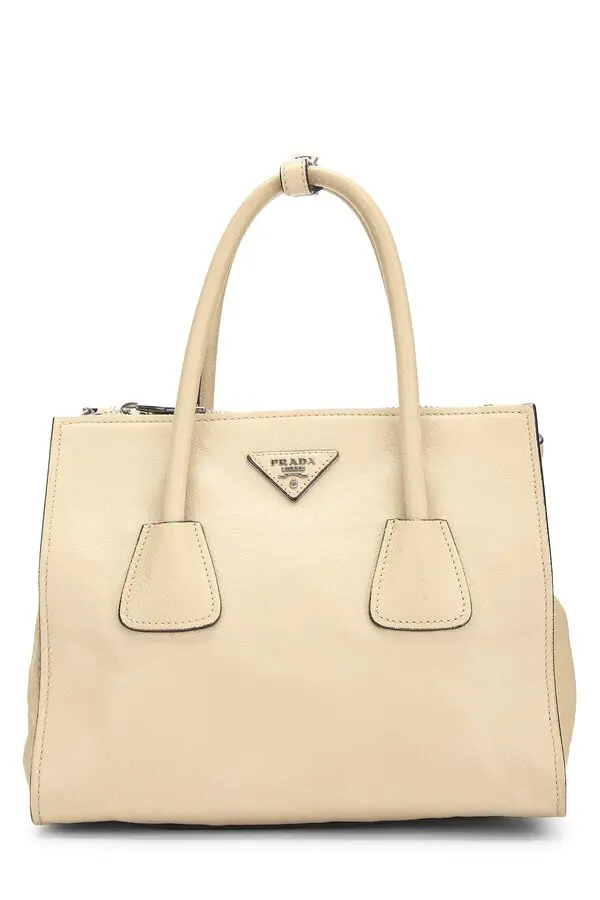 Prada Vitello Daino Convertible Handbag Small