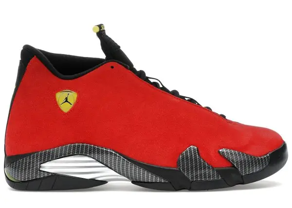 JORDAN Retro Ferrari Sneakers - Challenge Red/black/vibrant Yellow