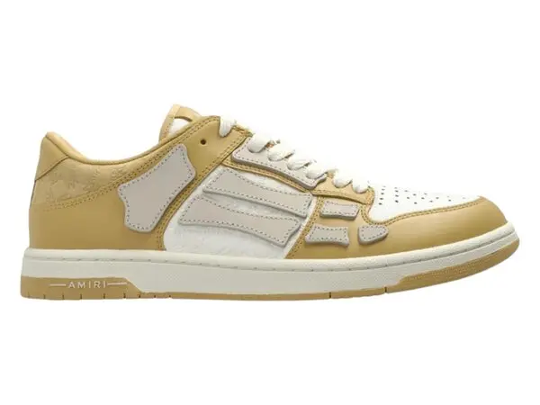 Amiri Skel Top Low Sneakers - Champagne