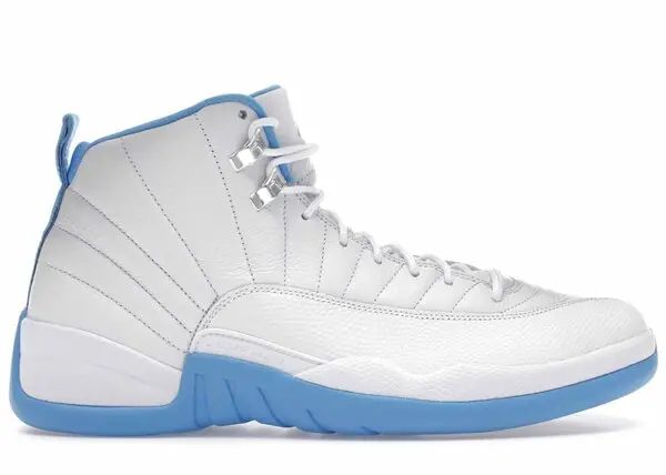 JORDAN Retro Melo Sneakers - White/university Blue/metallic Silver