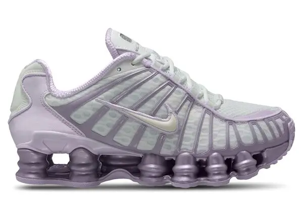 Nike Shox Tl Sneakers - Summit White/sail/barely Grape