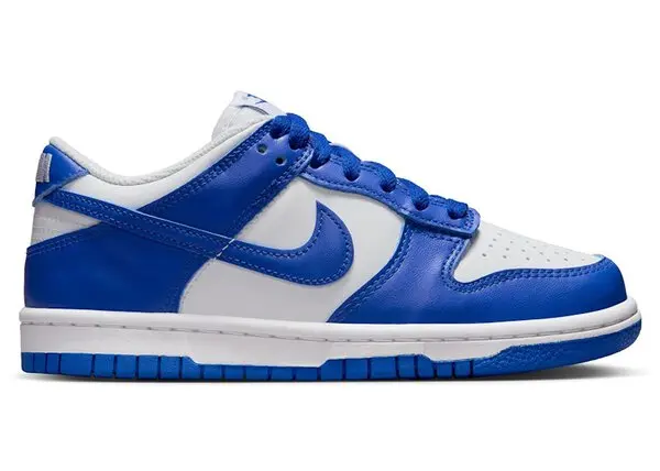 Nike Dunk Low Sneakers - White/hyper Royal