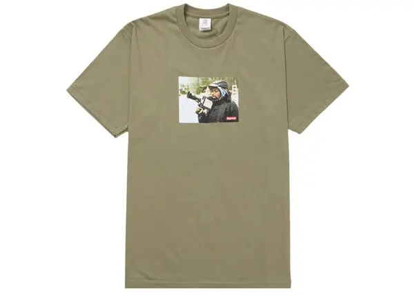 Supreme 40 Acres Spike Tee Shirt - Olive